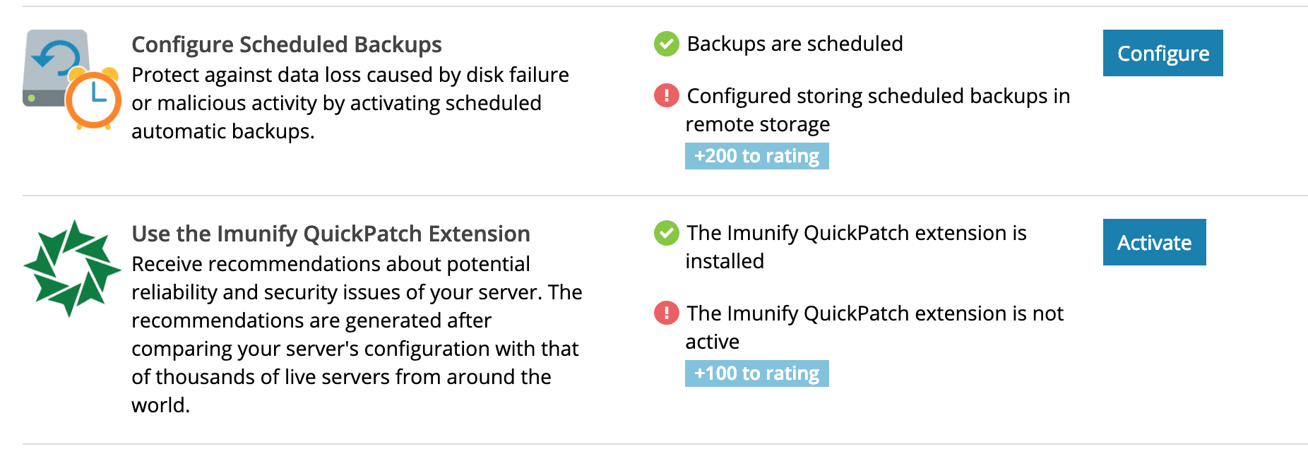 Advisor, extensión para Plesk, para que se usa | Blog de data center, cloud