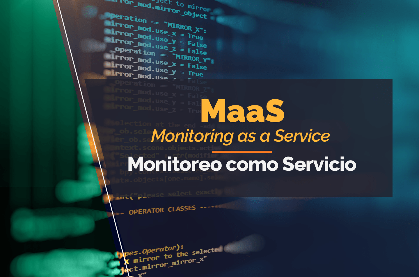 MaaS (Monitoring as a Service) monitoreo como servicio Blog de data center, cloud
